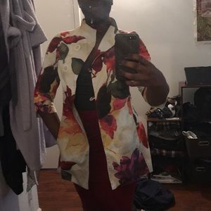 Treadle | Jackets & Coats | Floral Trench | Poshmark